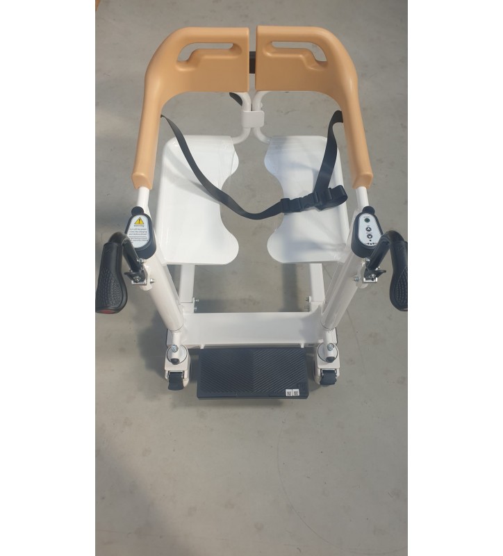 Scaun transfer semi-electric pat-toaleta-baie-masa-dus fara a ridica ...